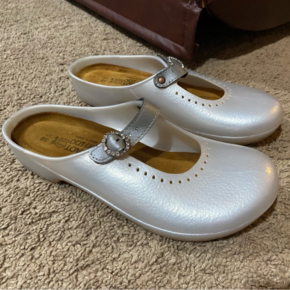 Naot | Shoes | Naot Mika Rubber Mary Jane Mule Slide Clogs Rhinestone ...